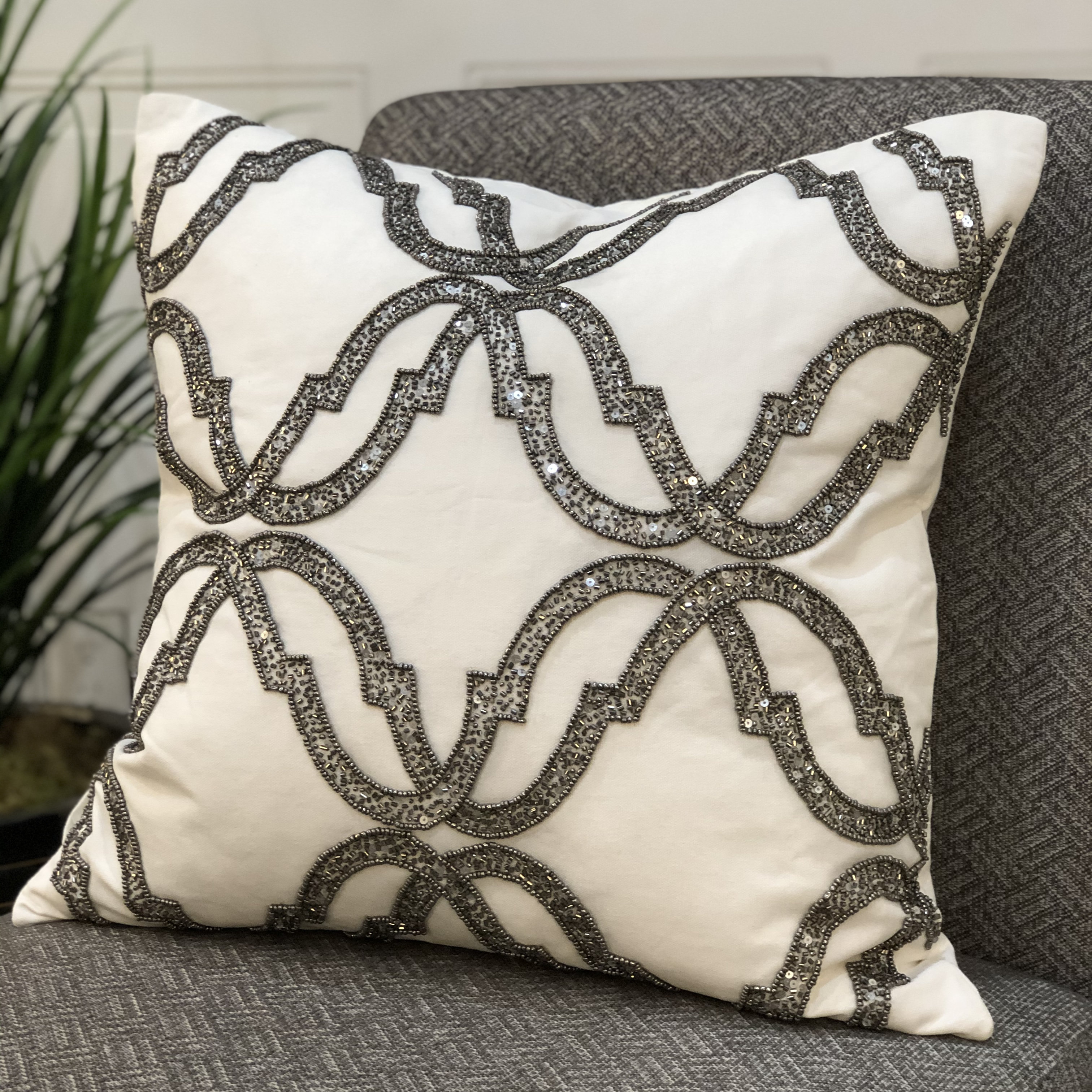 Highgrove Square 100% Cotton Pillow Cover & Insert | Wayfair