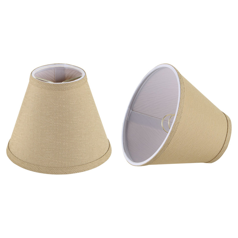 Ebern Designs Pello 5'' H Polyester Empire Lamp Shade | Wayfair