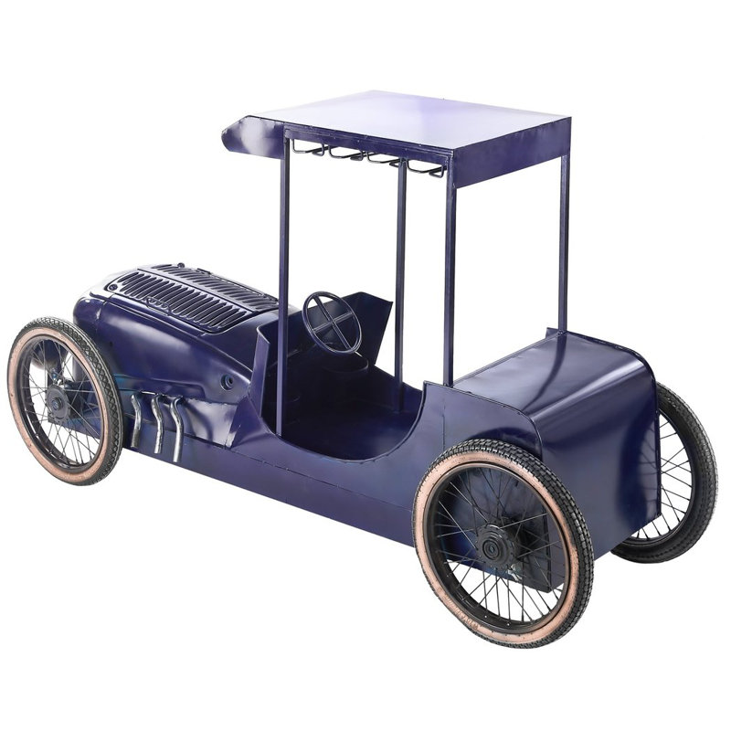 Williston Forge 84 Inch Blue Automobile Home Bar Wine Bottle Storage ...