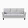 Winston Porter Laffey 78.5" Modern 3-Seater Sofa – Upholstered Couch ...