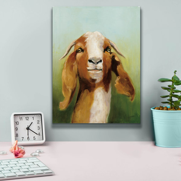 Epic Graffiti 'Got Your Goat V2 C' by Julia Purinton Canvas Wall Art ...