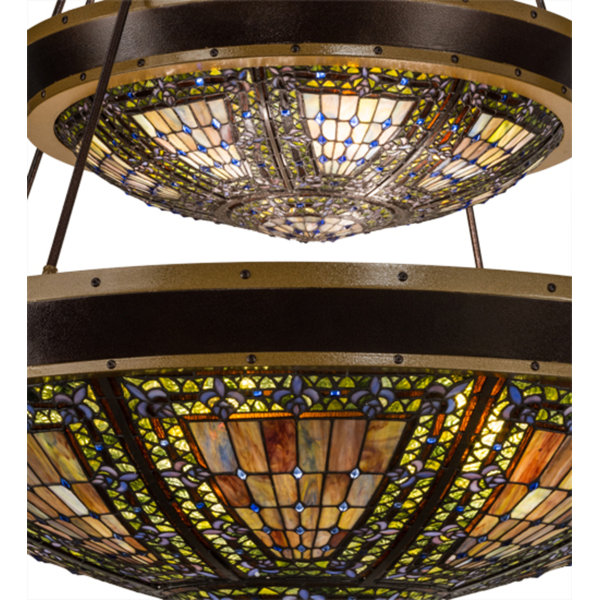 Astoria Grand Dichiera 12 - Light Copper Vein Bowl Pendant | Wayfair