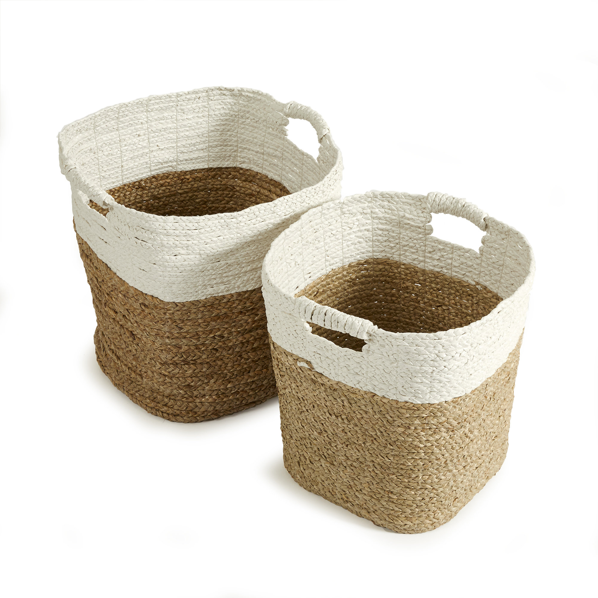 Joss & Main Madura 2 Pieces Rectangular Baskets Set | Wayfair