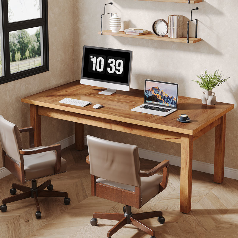 Millwood Pines Cartegena 70.86'' W Rectangle Computer Desk & Reviews ...