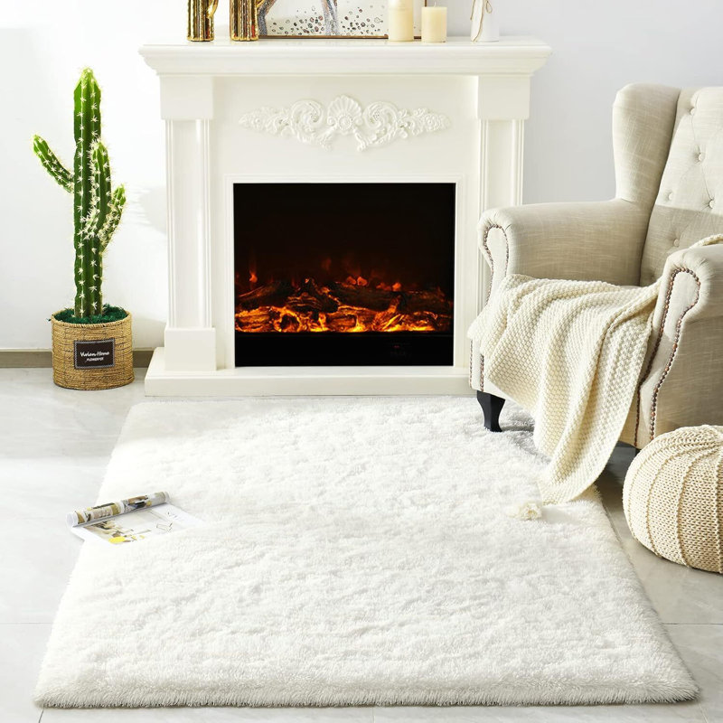 Mercer41 Soft Modern Indoor Shaggy Area Rug | Wayfair