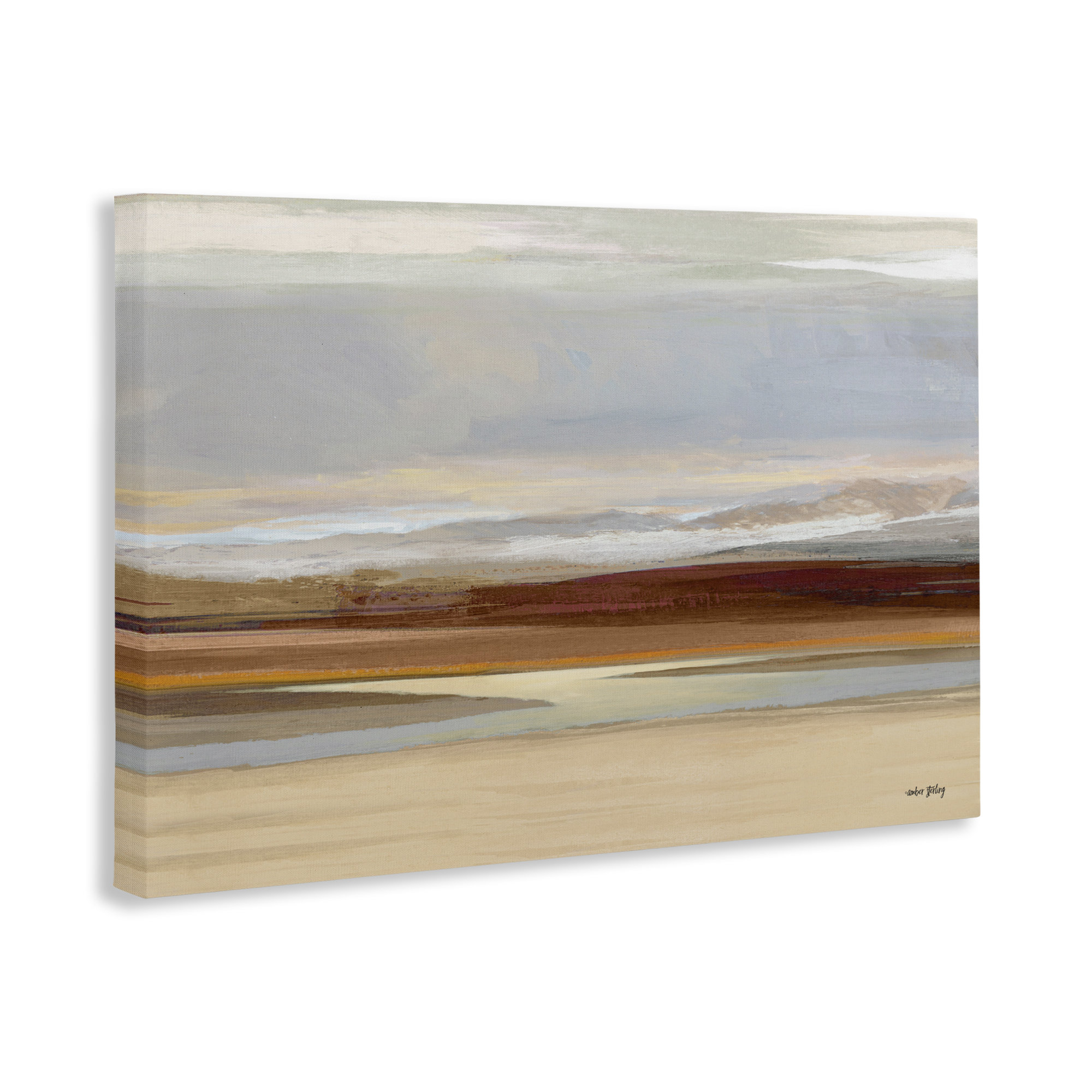 Ophelia & Co. Earthy Desert Landscape Canvas, design by Amber Sterling ...
