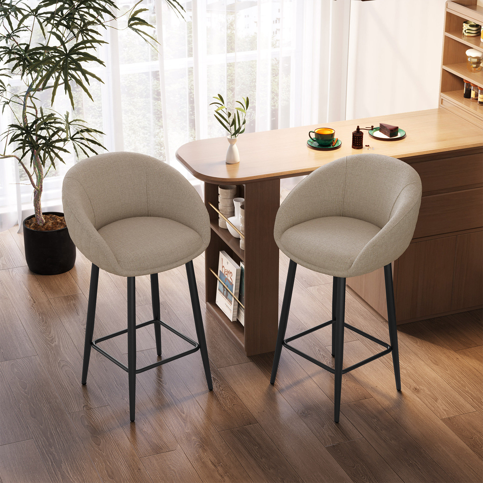 Ebern Designs Counter Height Bar Stools - Wayfair Canada