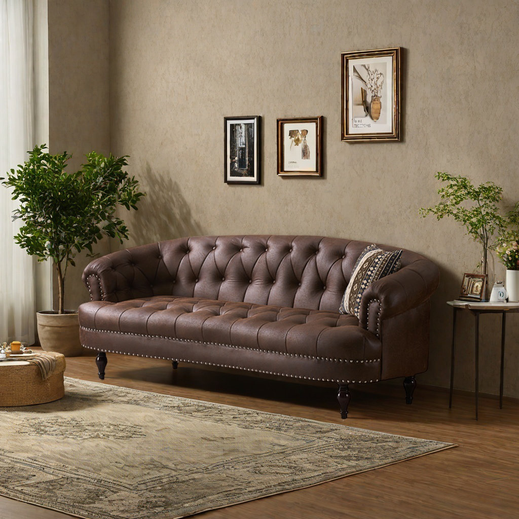 Merting American Retro Style Sofa | Wayfair