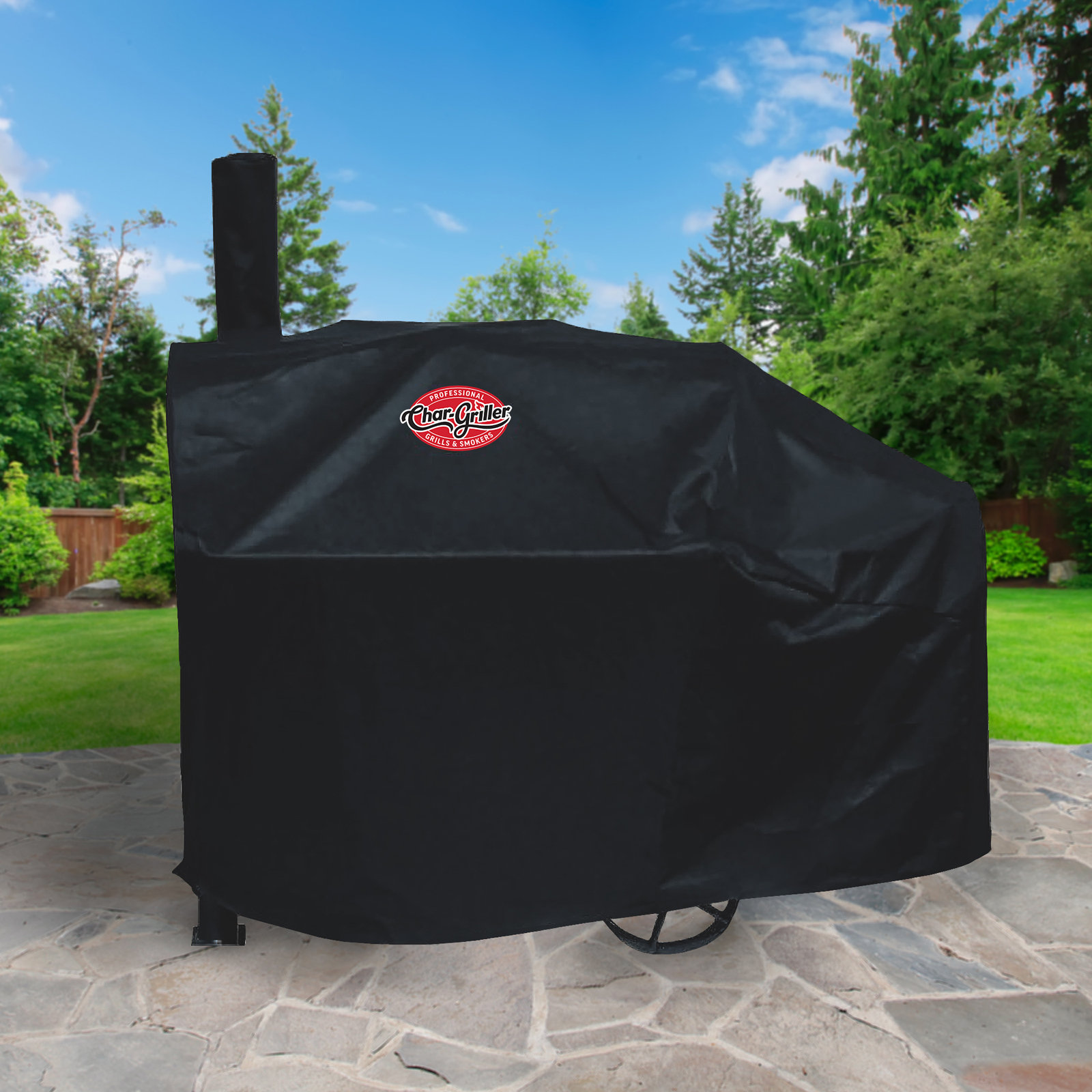 Char-Griller 66'' W x 33'' D Grill Cover & Reviews | Wayfair