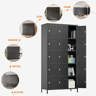 Trent Austin Design 15 Doors Metal Lockers for Employees, 72 Inch Tall ...