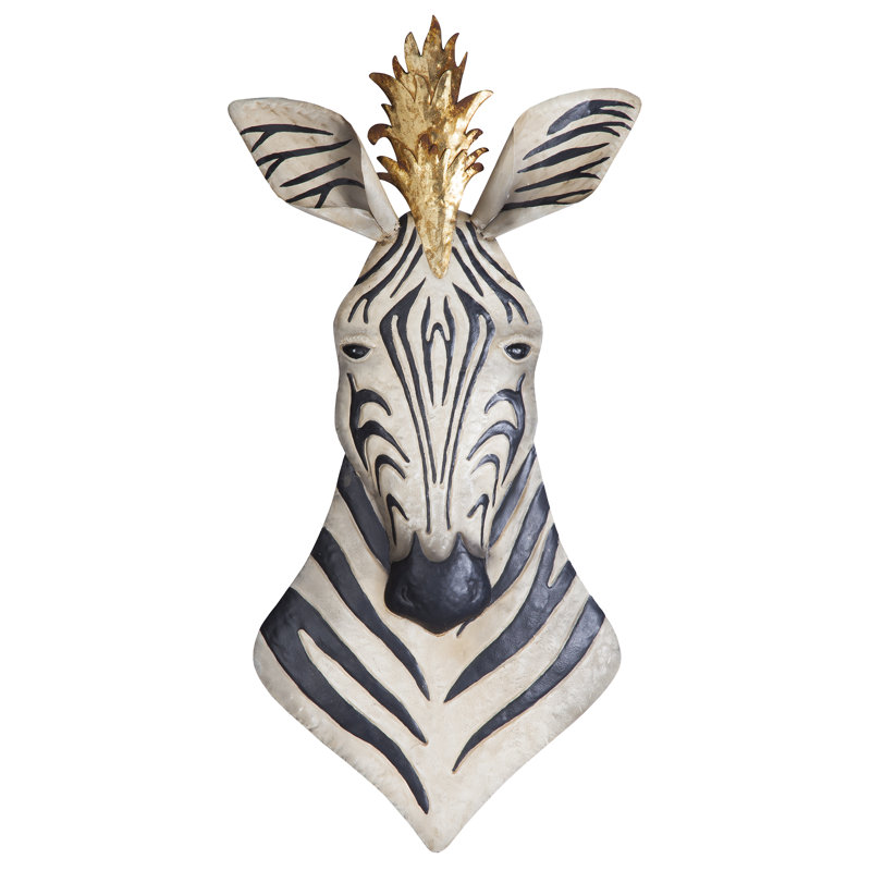 Design Toscano King of the Herd Safari Zebra Wall Sculpture & Reviews ...