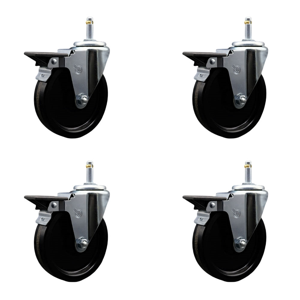 Service Caster Grip Ring Stem Caster | Wayfair