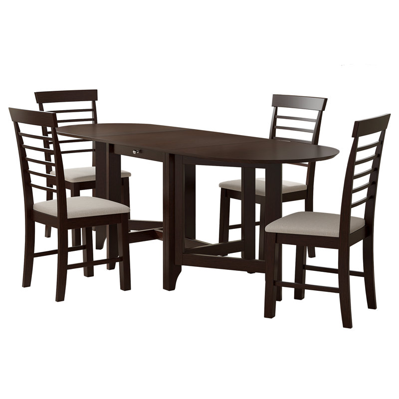 Red Barrel Studio® 4 - Person Drop Leaf Dining Set | Wayfair