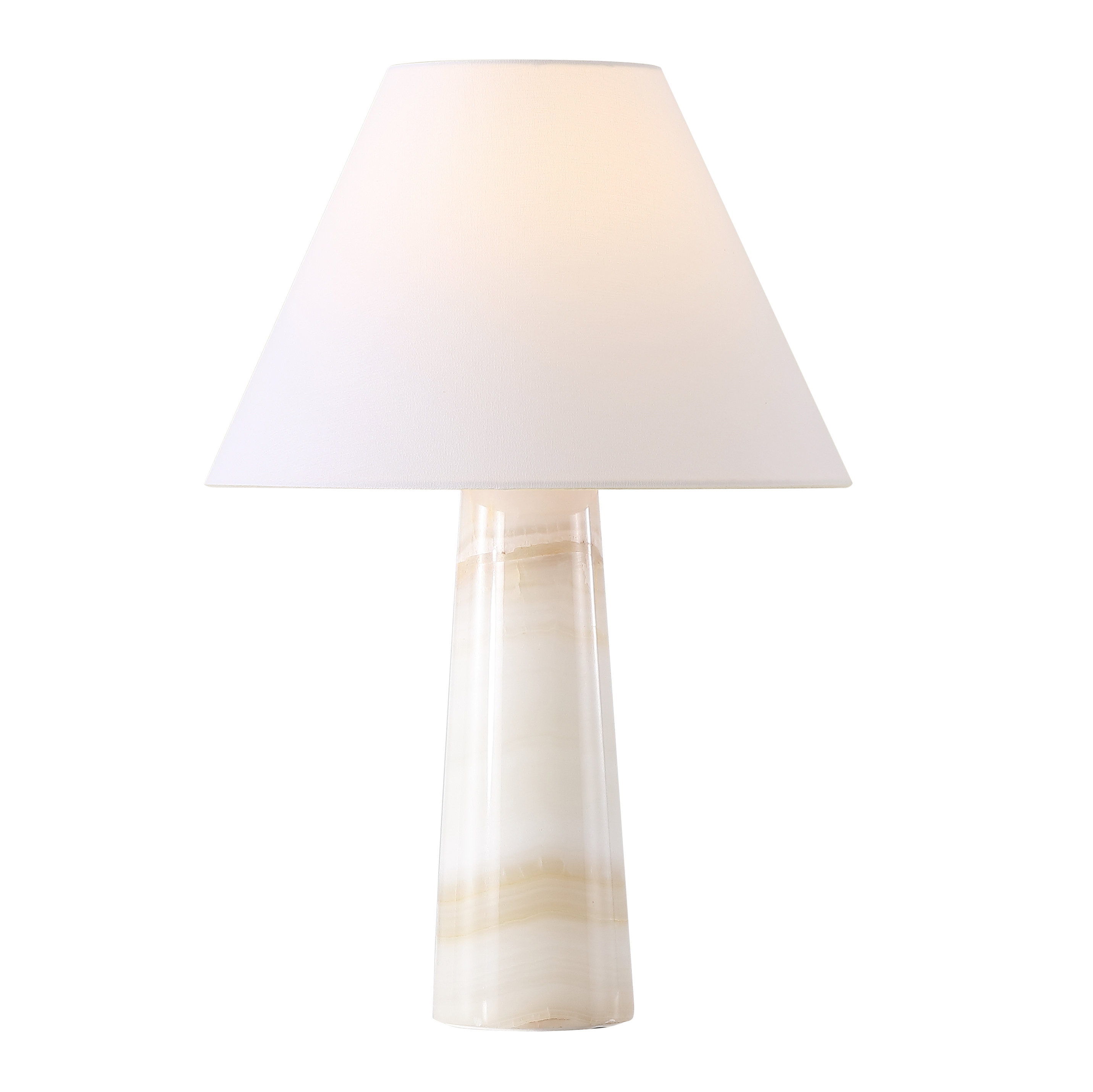 Orren Ellis Charla Jade Stone Table Lamp | Wayfair