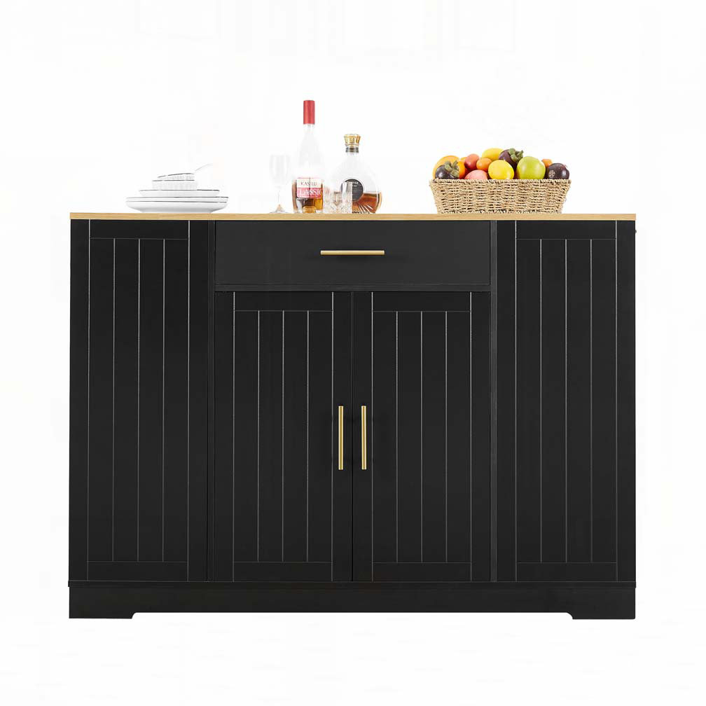 Ophelia & Co. 53'' Kitchen Storage Islands with Drawers and Trash Can ...