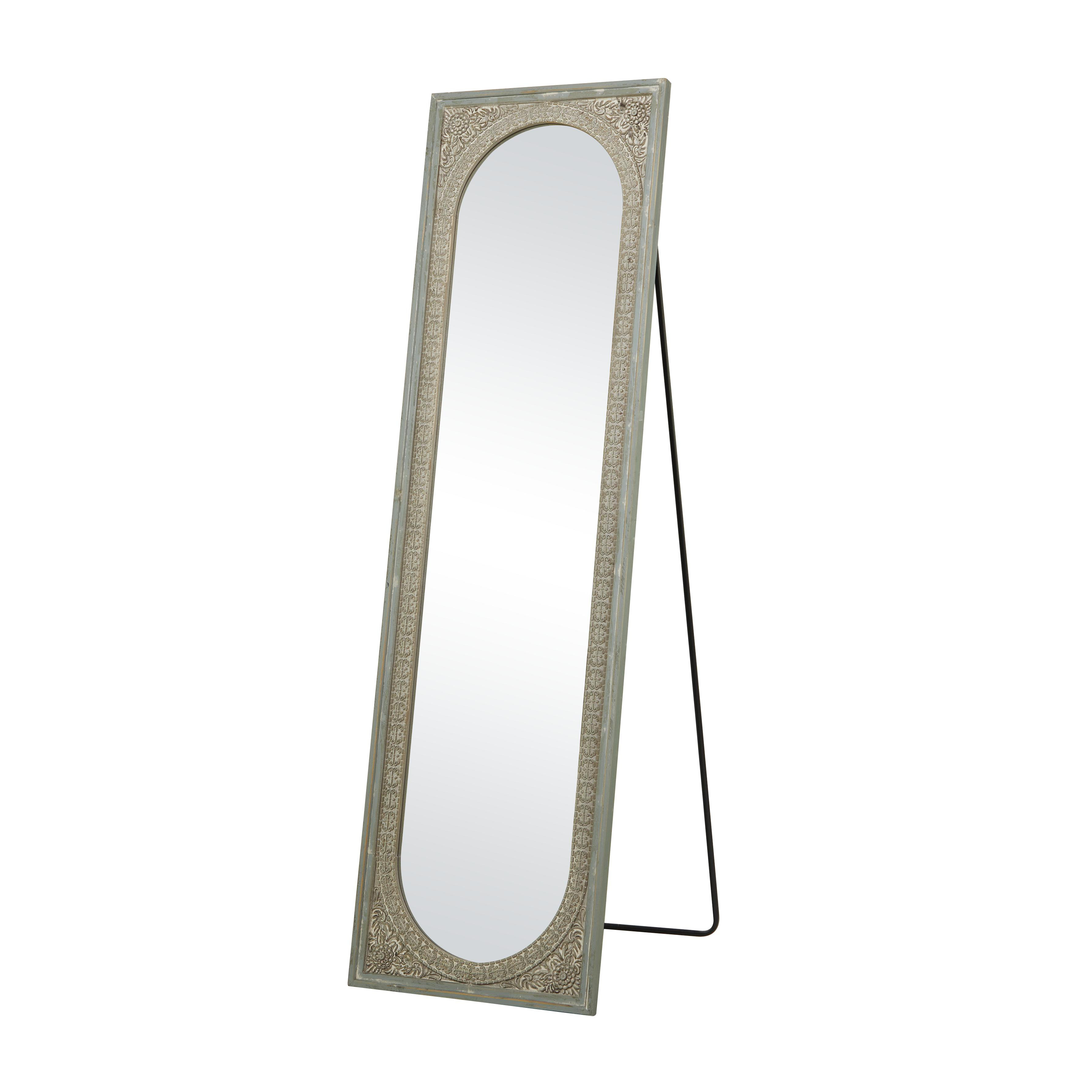Ophelia & Co. Wood Room Floor Mirror with Stand & Reviews | Wayfair
