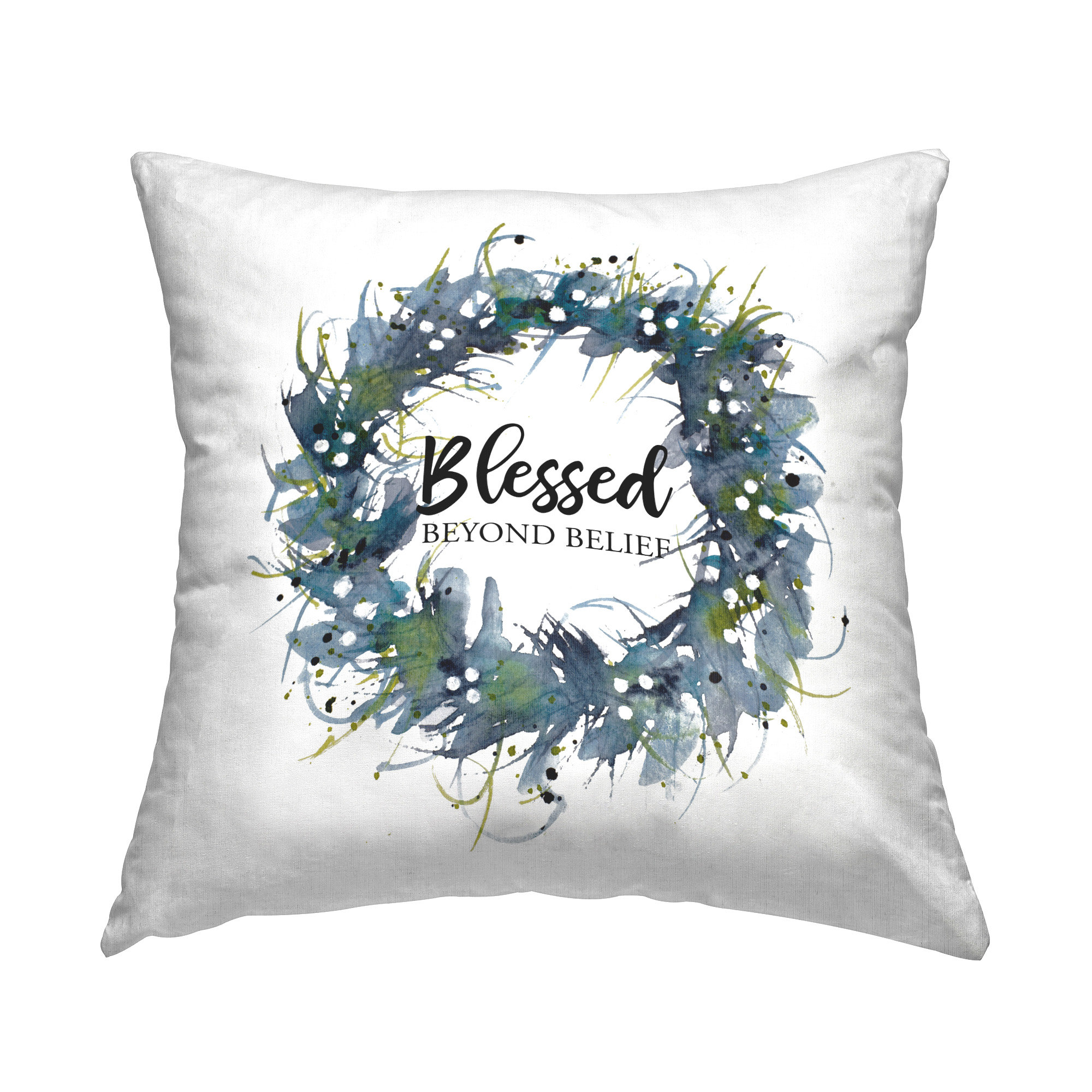 Stupell Industries Blessed Beyond Belief Decorative Printed Throw ...