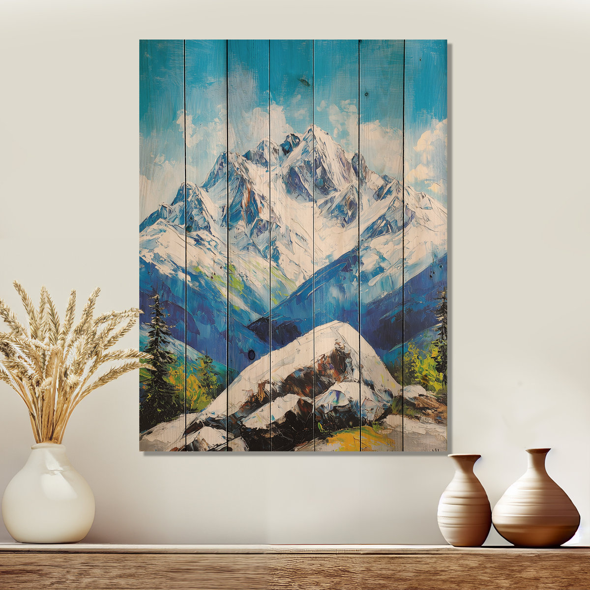 Ophelia & Co. Rocky Mountain Majesty II - Colorado Landscape Wooden ...