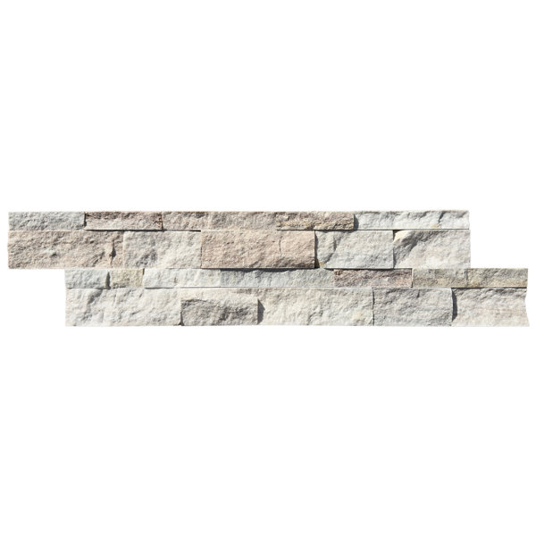 Parvatile (38178) Palissandro Split Face 6X24 Ledger Panel Mosaic | Wayfair