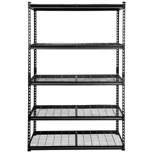 Rebrilliant Mariany Steel Height -Adjustable Shelving Unit & Reviews ...