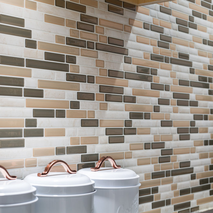 TackTile Tack Tile Peel & Stick Vinyl Backsplash & Reviews | Wayfair