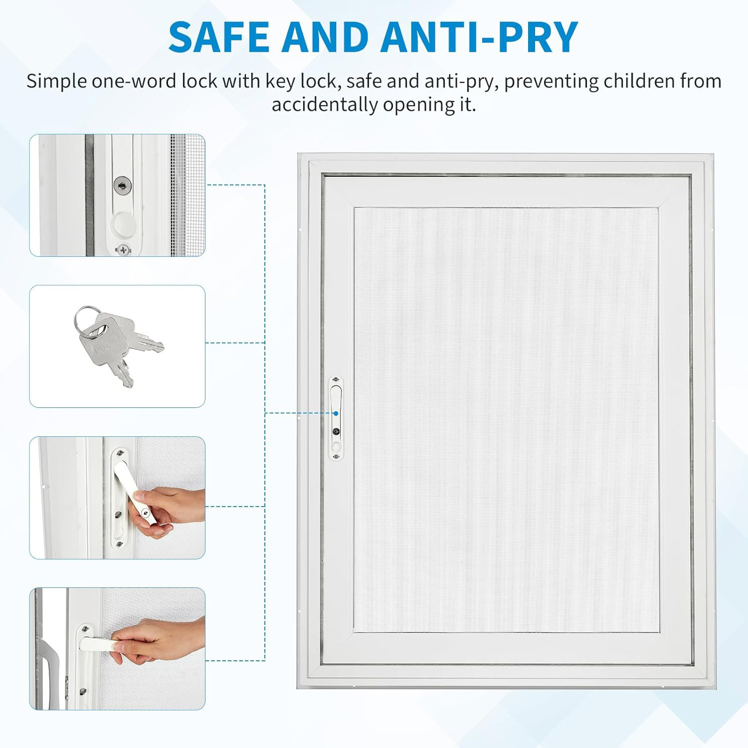 gaomon House Window, 4 Gear Opening Position Adjustment Roof Window, 5 ...