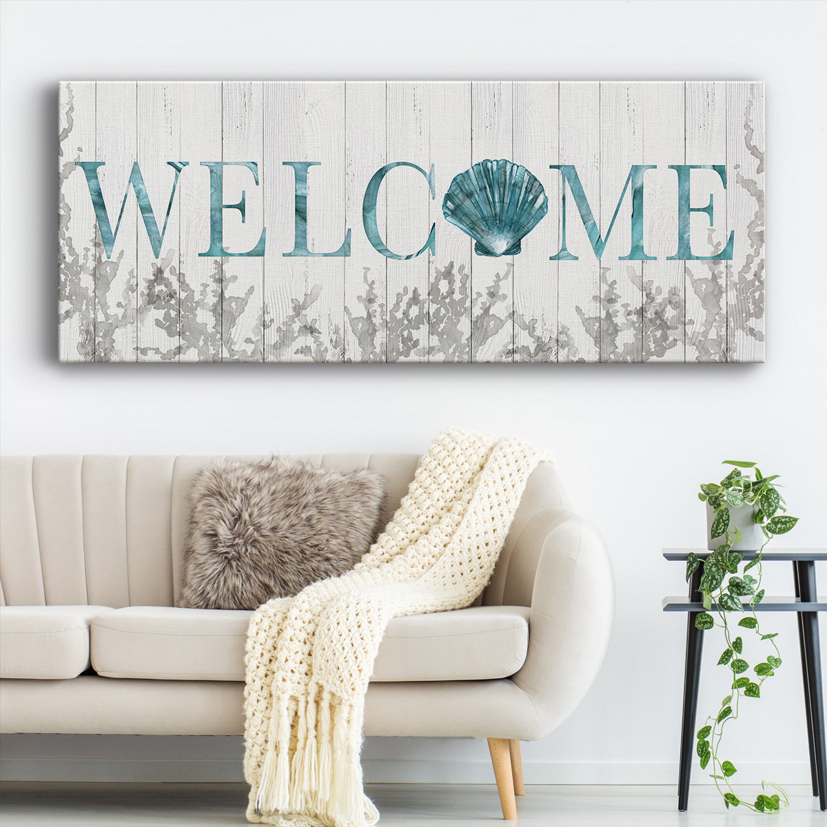 Dovecove " Welcome Shell " | Wayfair