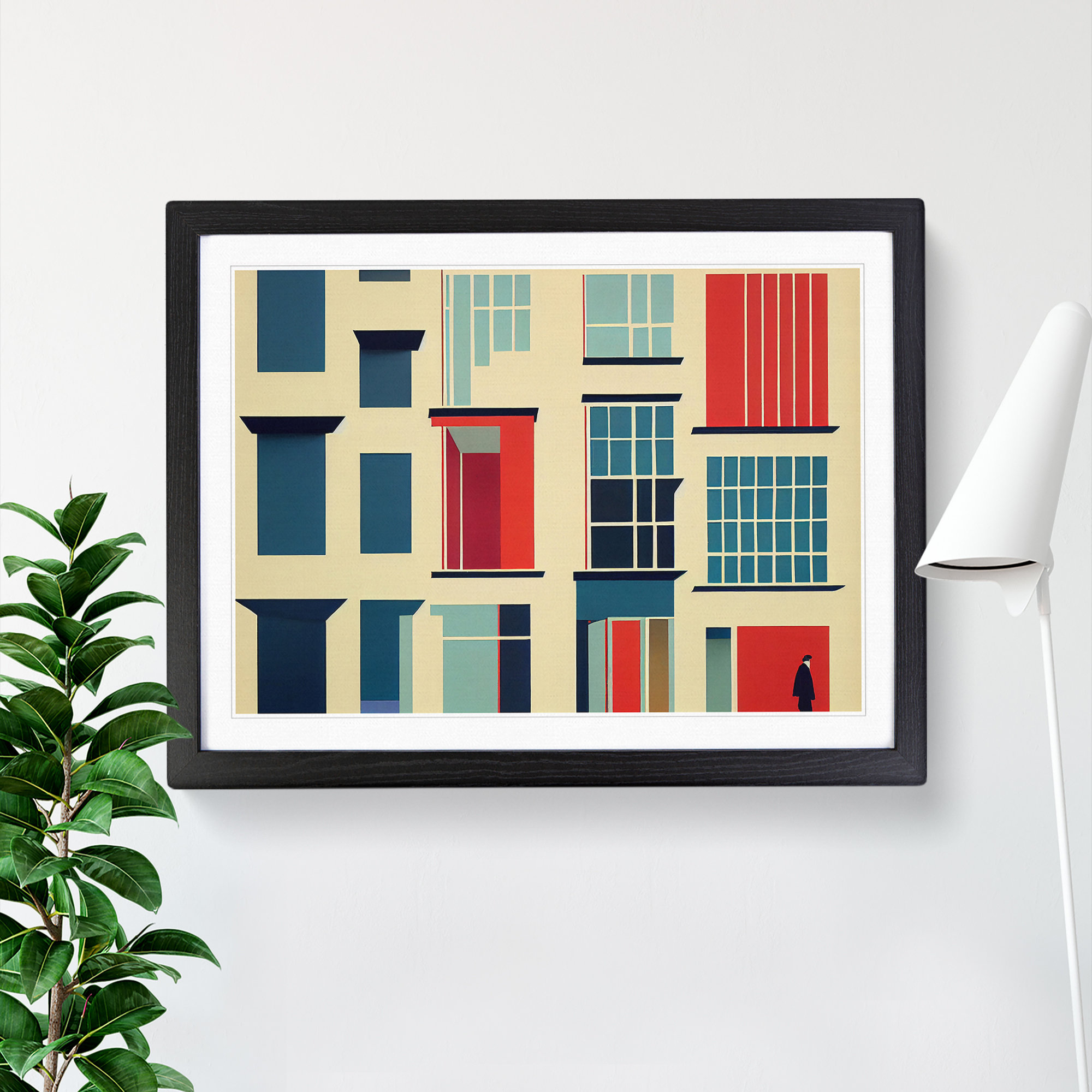 Ebern Designs Bauhaus Architecture Vol.2 Abstract - Picture Frame ...