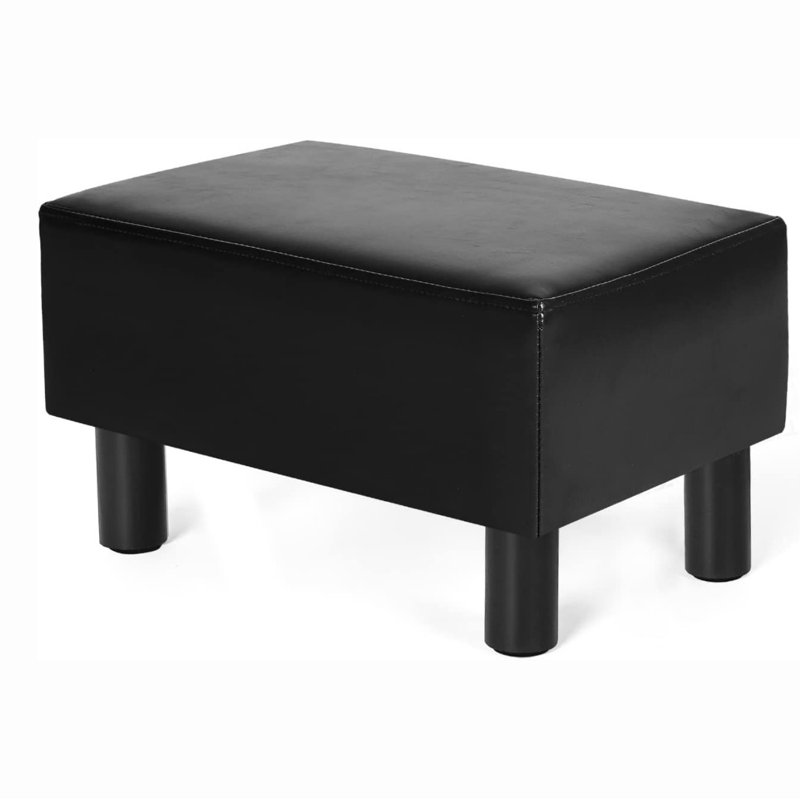Ameriwood Modern Rectangular Footstool | Wayfair