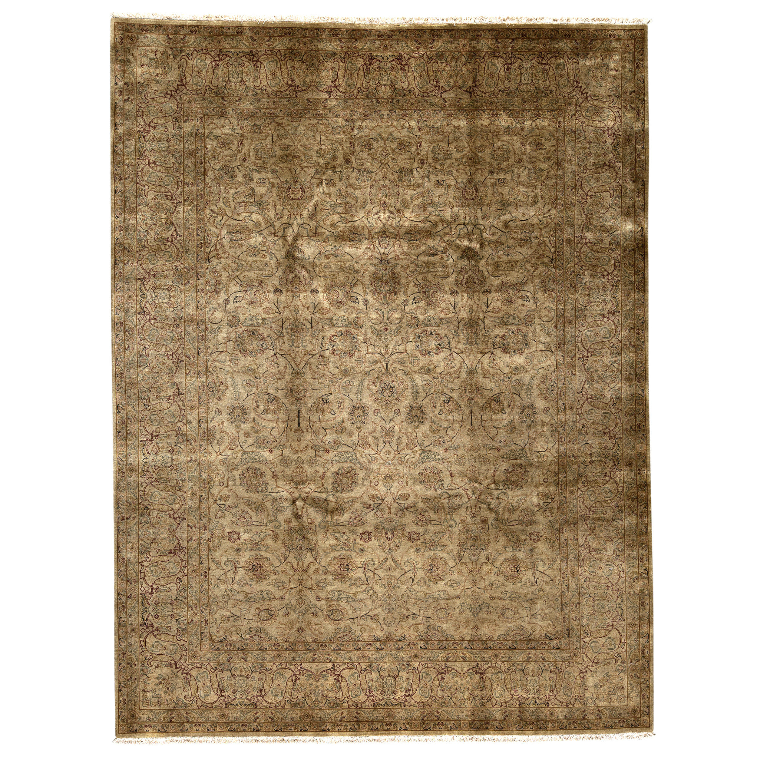 Bokara Rug Co., Inc. Rectangle Hand Knotted Wool Area Rug | Wayfair
