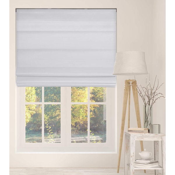 Sheer-operable-roman-shades | Wayfair