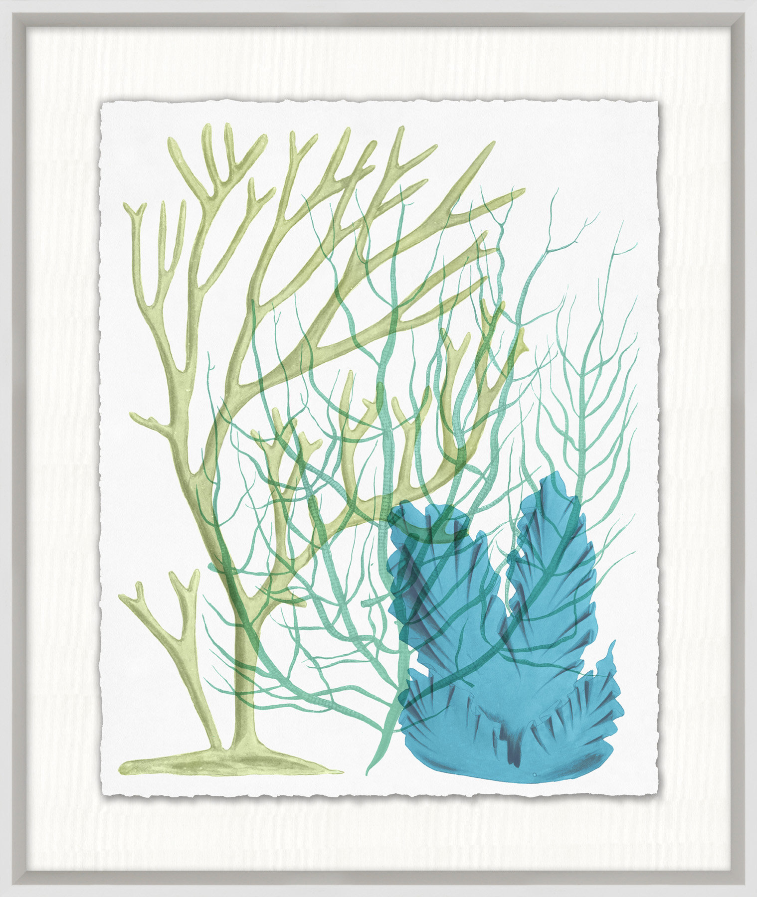 Wendover Art Group Deep Sea Kelp 3 - Picture Frame Painting | Perigold