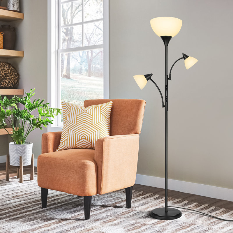 Winston Porter Rosenna 71'' LED Tree Floor Lamp "& Reviews" | Wayfair