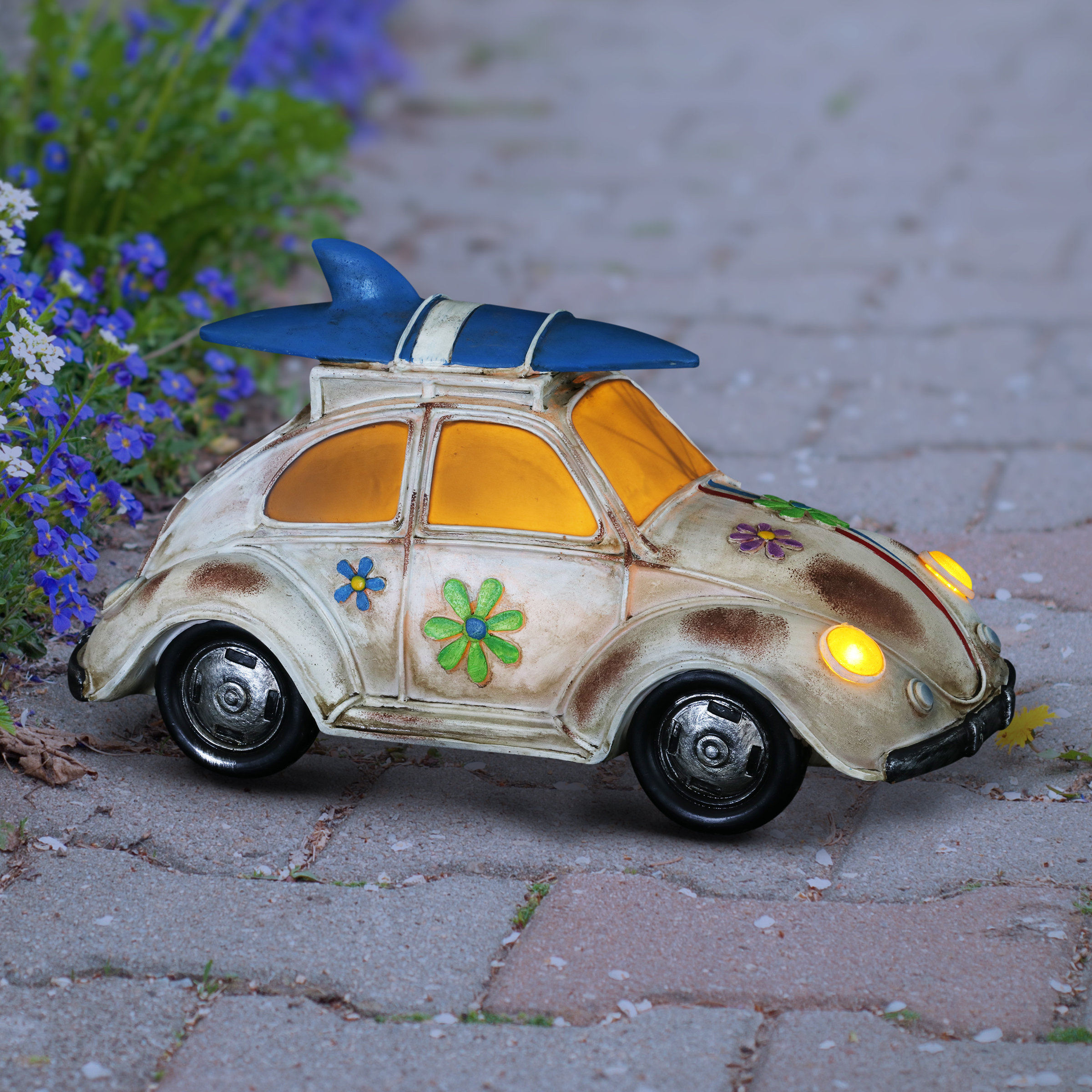 Exhart Solar Retro Bug Garden Statue, 7 Inch & Reviews - Wayfair Canada