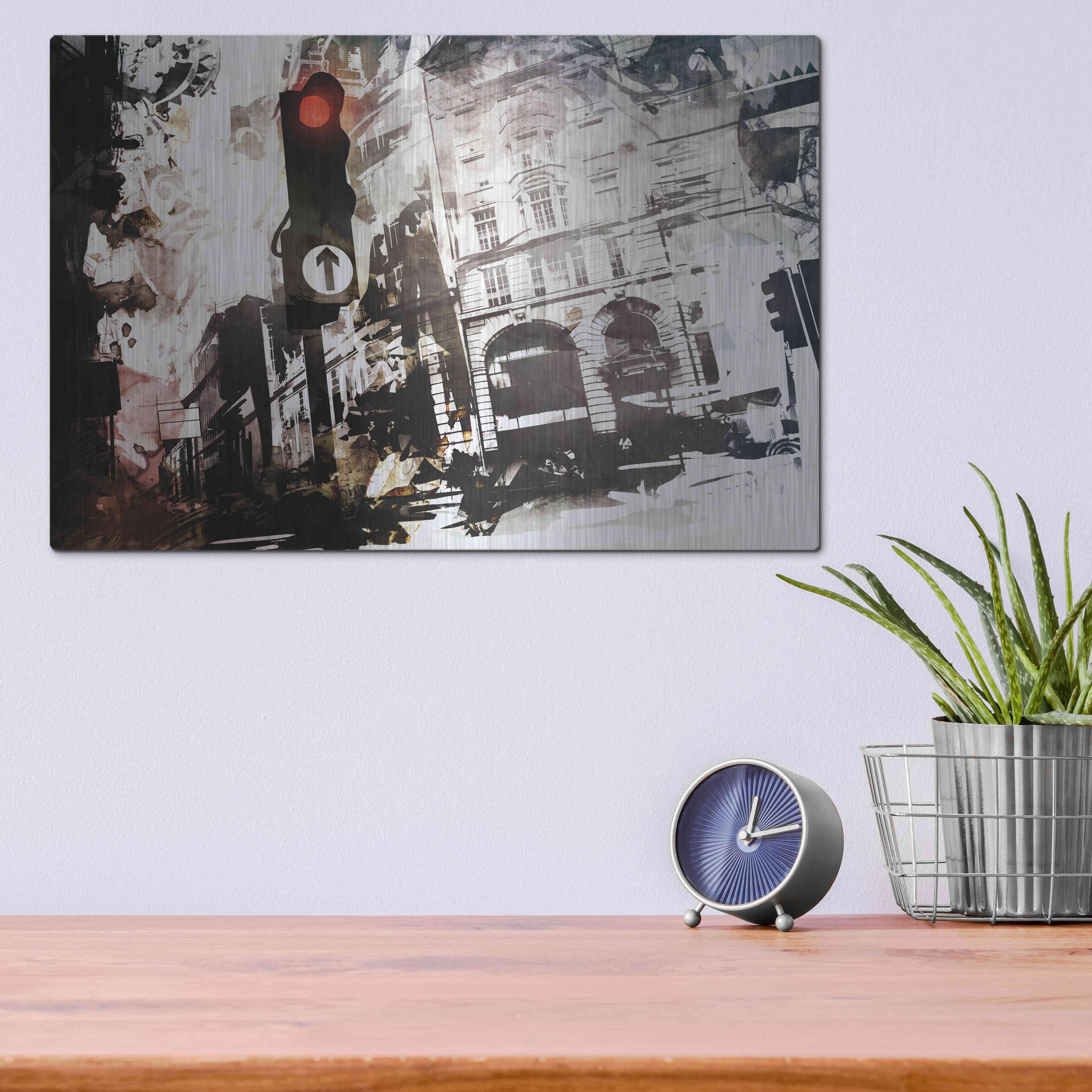 Red Barrel Studio 'Traffic' By Jonathan Lam, Metal Wall Art - Wayfair ...