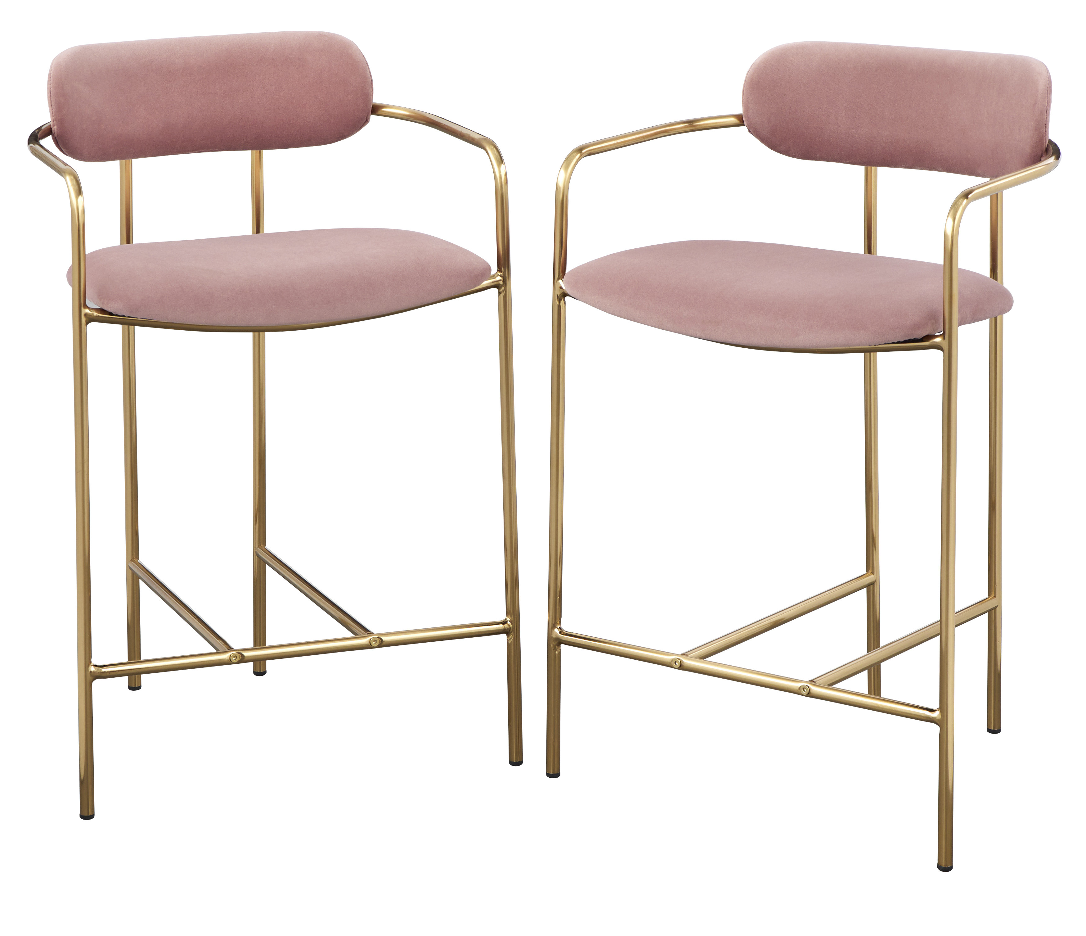 Everly Quinn Mavra 24" Counter Stool | Wayfair