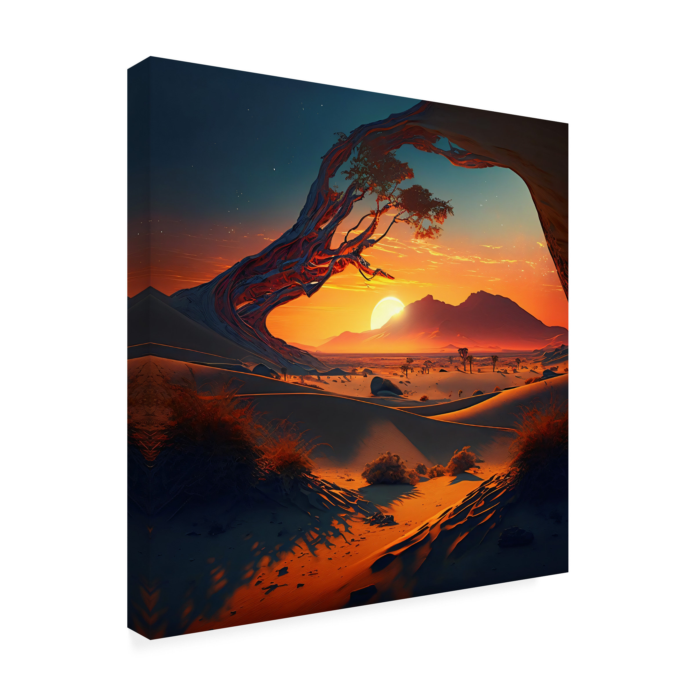 Ebern Designs Landscape Desert Of Dreams 6 On Canvas Photograph ...