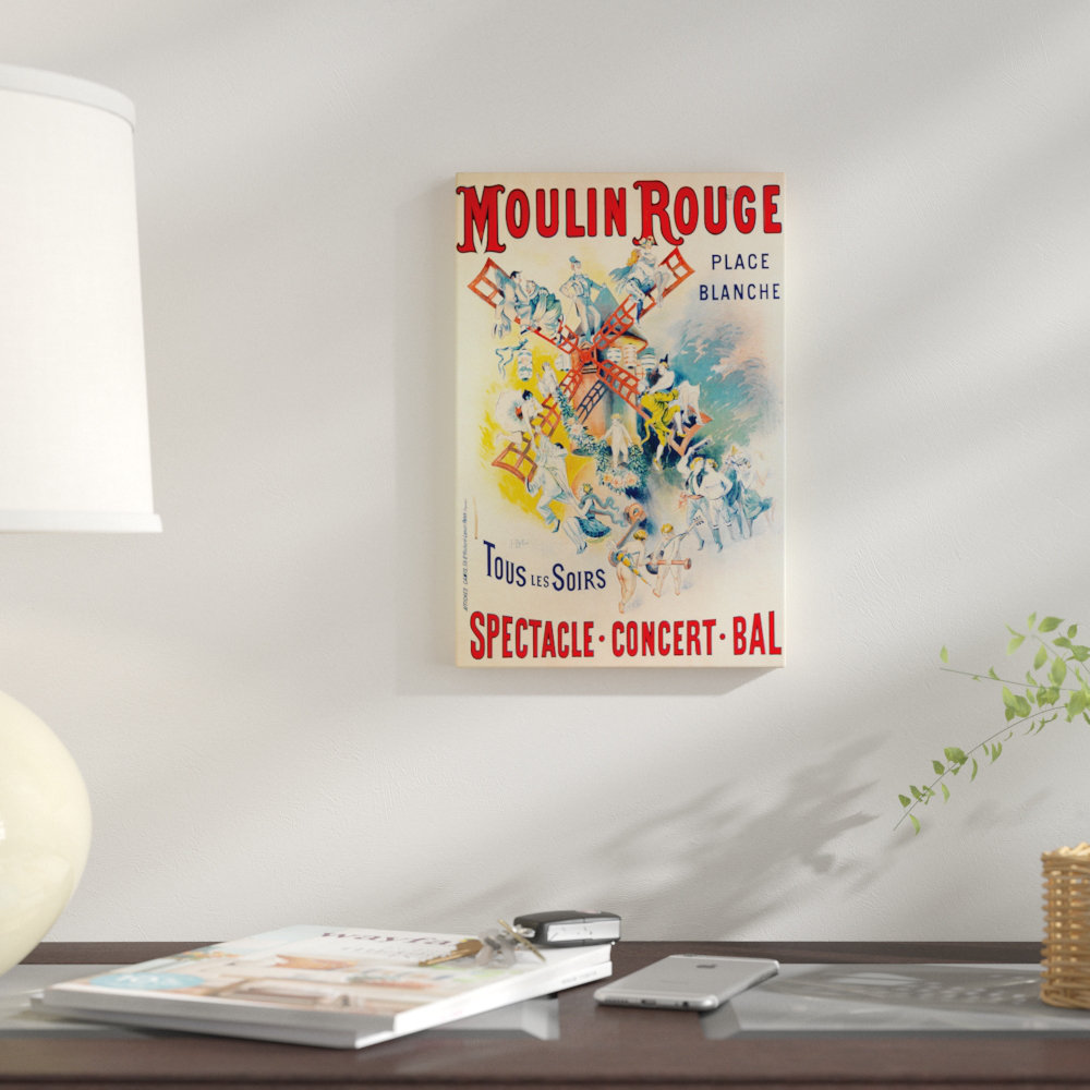 East Urban Home 'Cabaret Spectacle-Concert-Bal Advertisement, 1891 ...