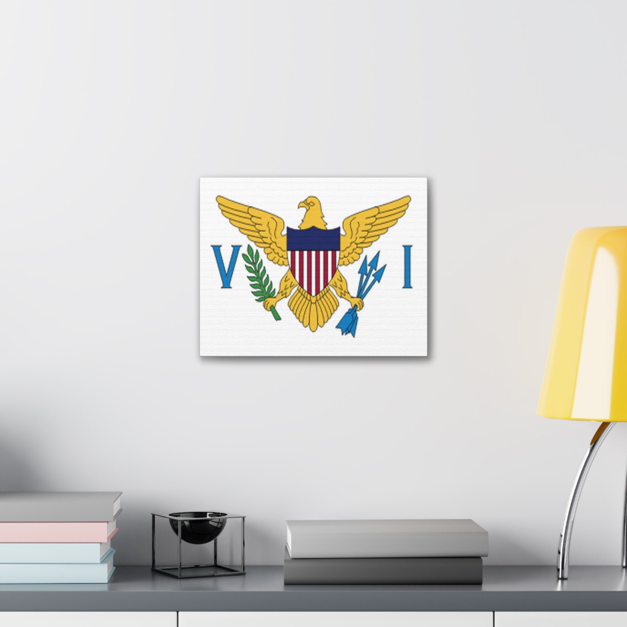 Dovecove " United States Virgin Islands Country Flag " on Canvas | Wayfair