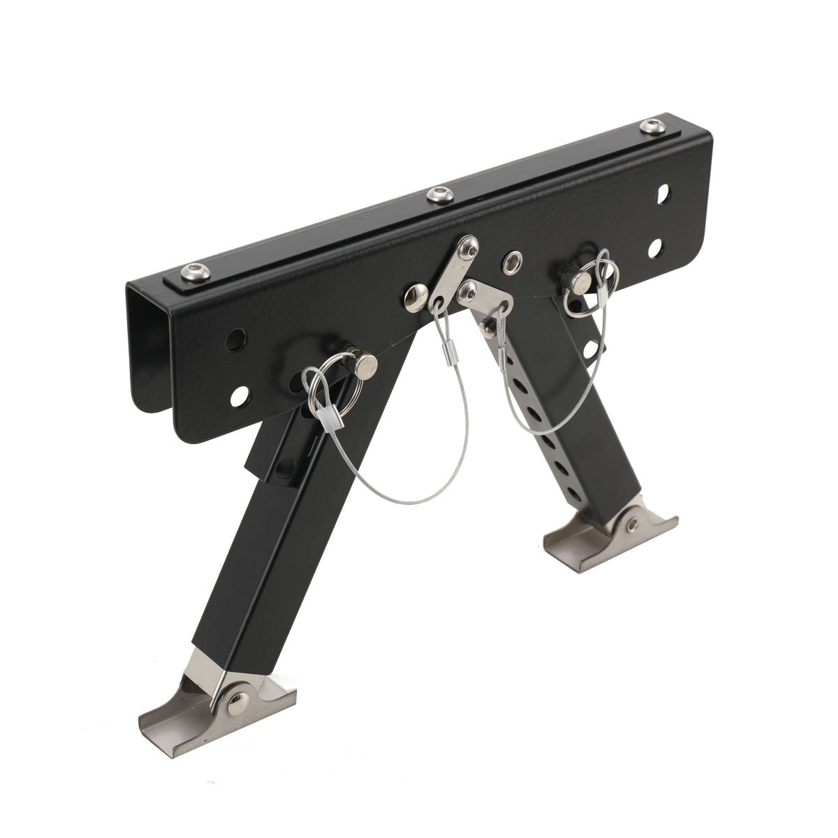 DOMINTY Folding Caravan Step Stabilizer Portable RV Ladder Support ...