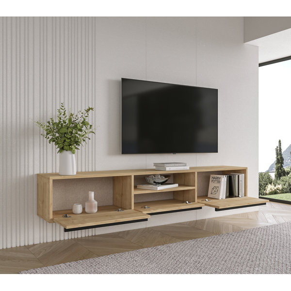 Wrought Studio Hawana 71" Modern and Minimalist Wall Mounted Floating ...