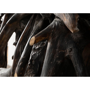 Massivmoebel24 Unika 200cm Solid Wood Console Table | Wayfair.co.uk