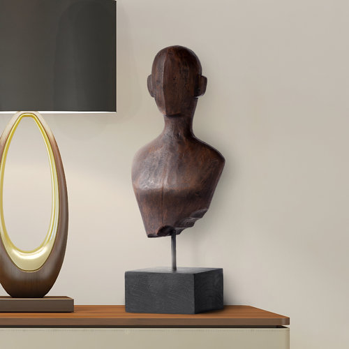 Orren Ellis Peel Handmade People Bust & Reviews | Wayfair