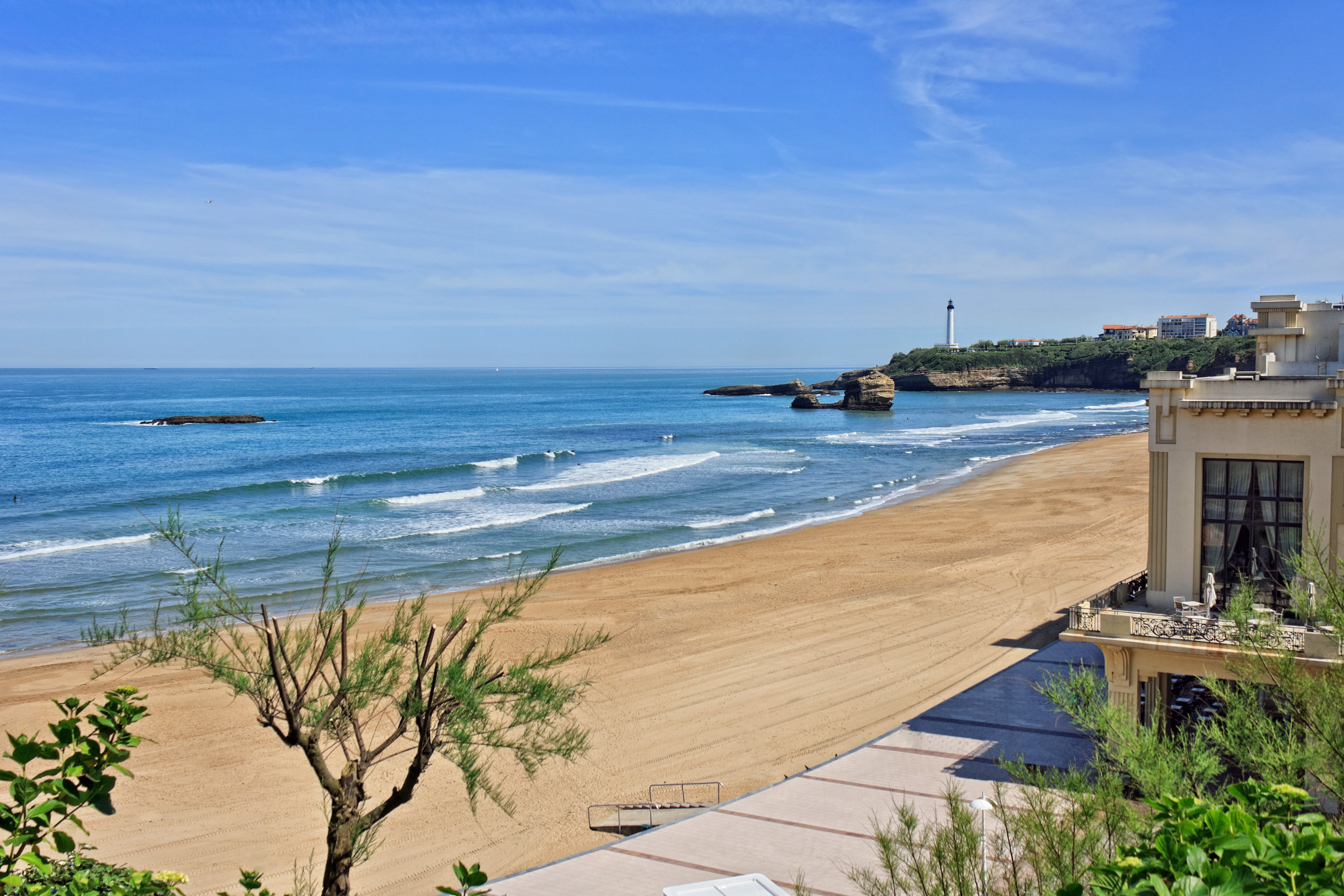 Beachcrest Home™ Biarritz - Beach with Promenade by Tree4Two | Wayfair