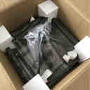 Gracie Oaks Archita 4-Light Matte Black Pendant With Faux Wood Accent ...