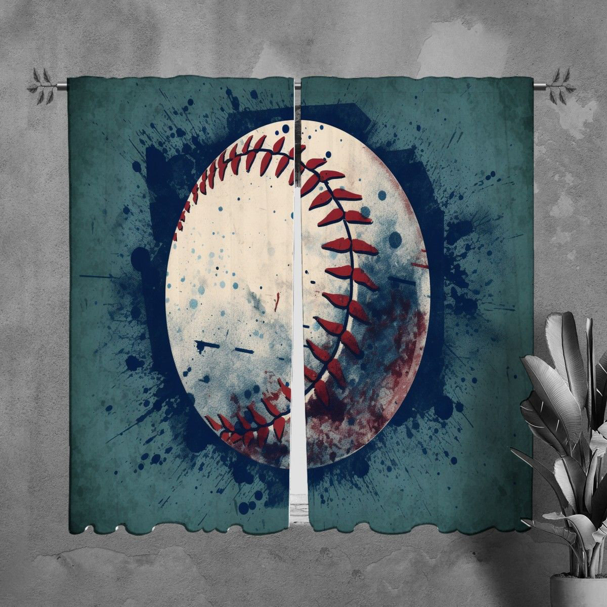 East Urban Home Tavist Polyester Room Darkening Curtain Pair | Wayfair