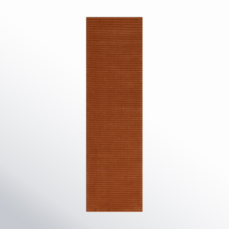 Guiness Wool Rust Rug & Reviews | Joss & Main