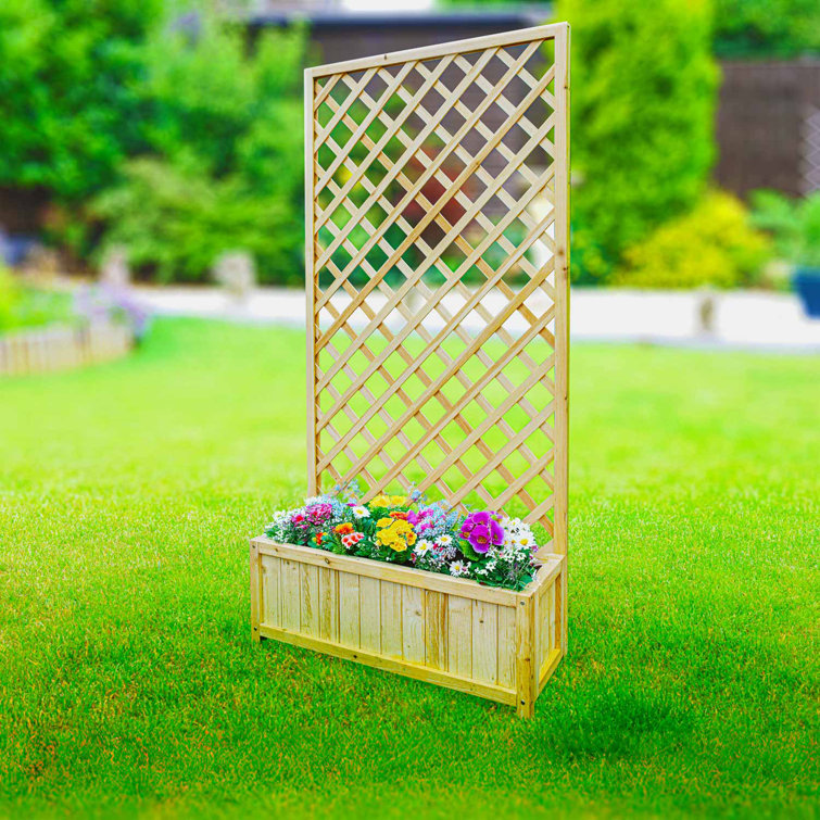 Dakota Fields Calonia Wood Planter Box | Wayfair.co.uk
