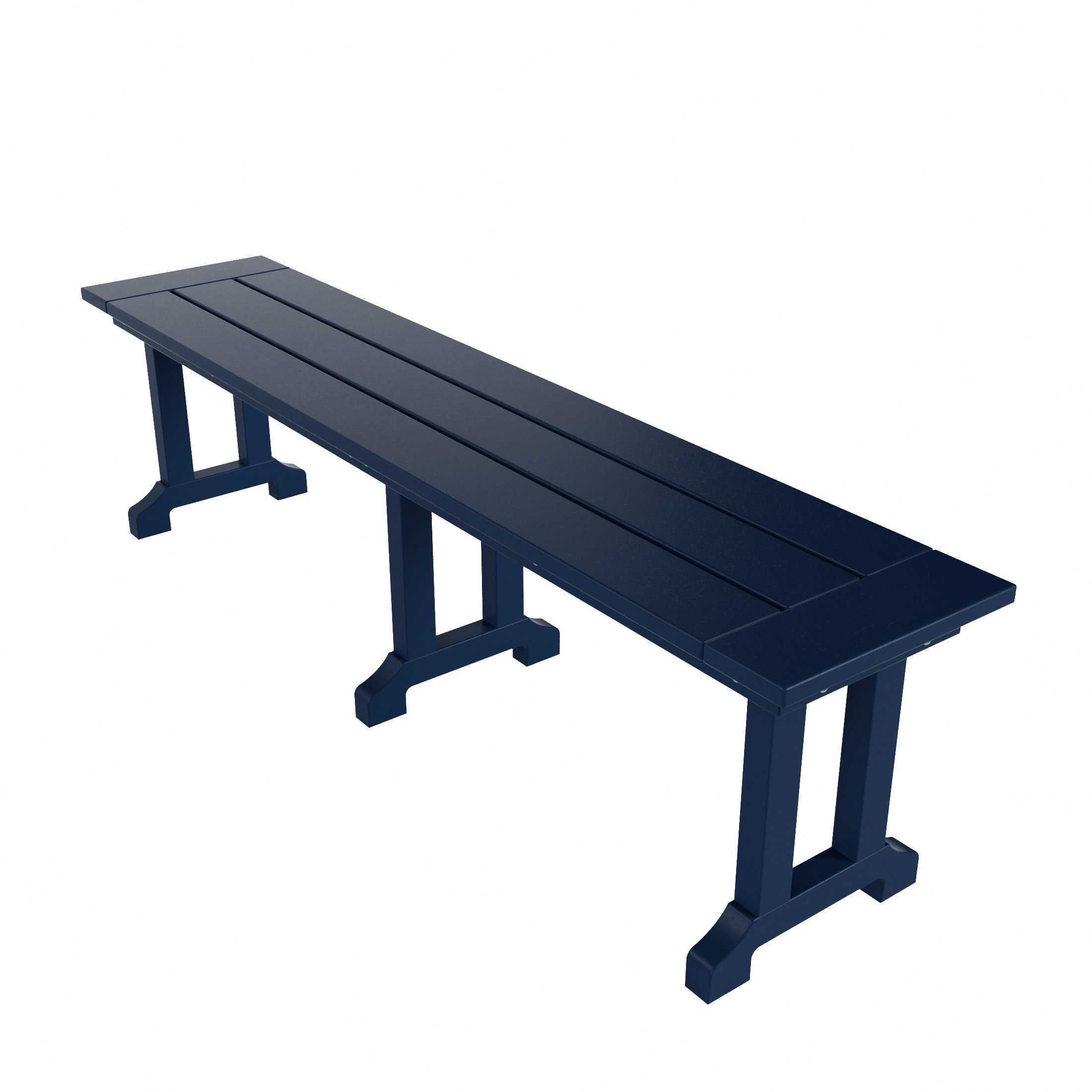 Lark Manor Outdoor All-Weather HDPE Dining Bench & Reviews | Wayfair
