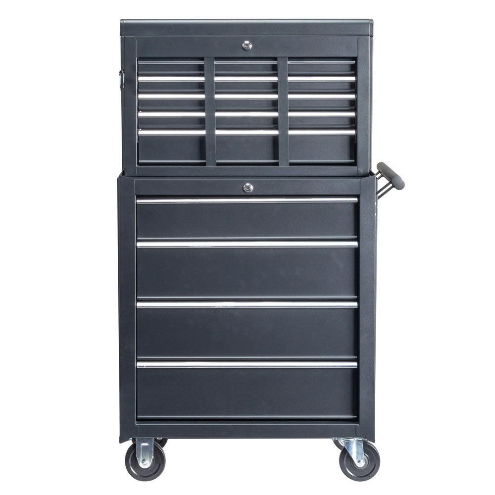 The Twillery Co.® Savone 26.81'' W 9 - Drawer Steel Combination Set ...